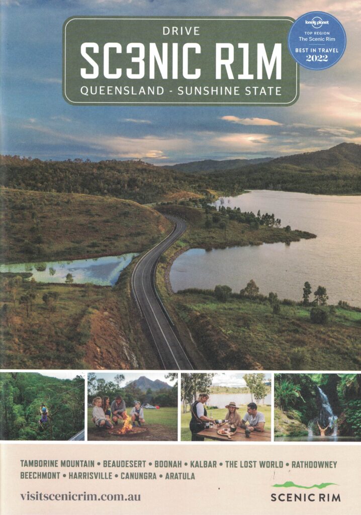 Destination Scenic Rim A4 Publication | Brochure website